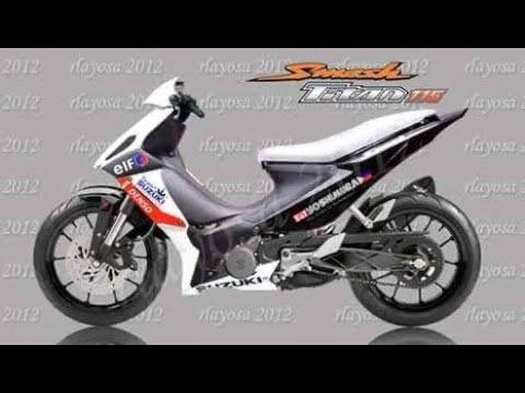 Suzuki smash 115 modified 3 - YouTube