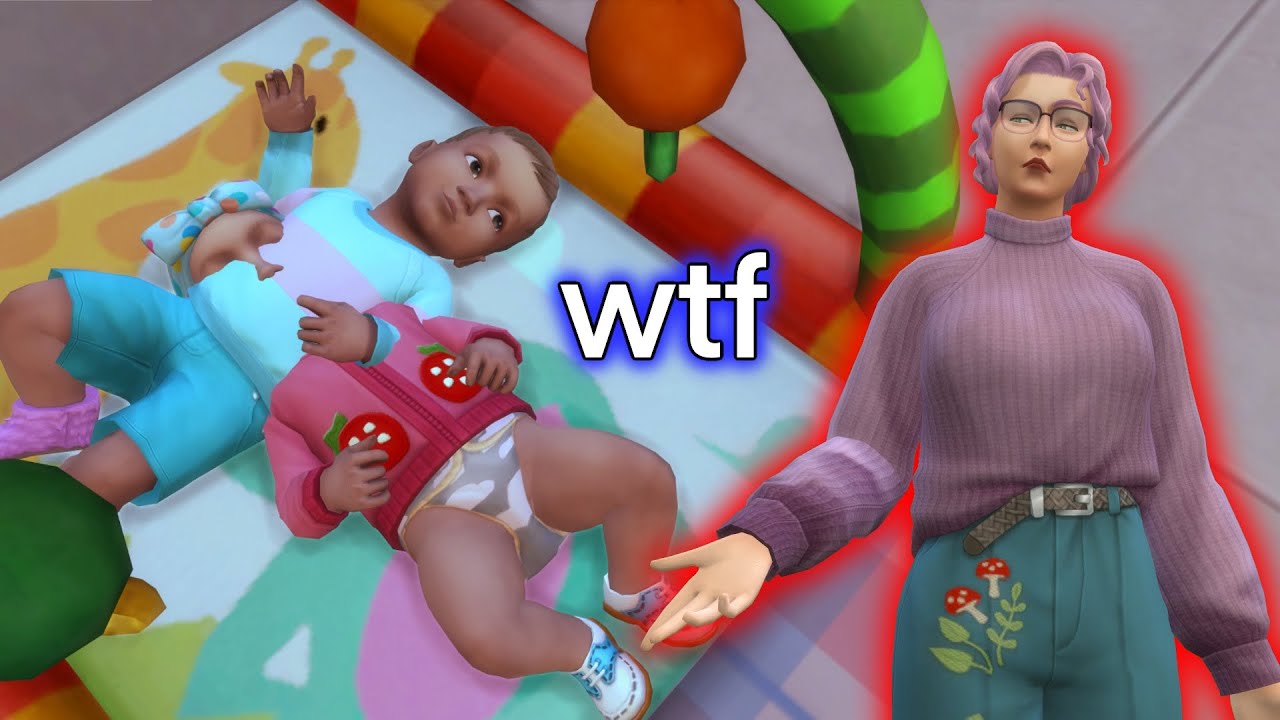i heard y'all like glitches | 100 Baby Challenge Ep. 21 | Sims 4 - YouTube