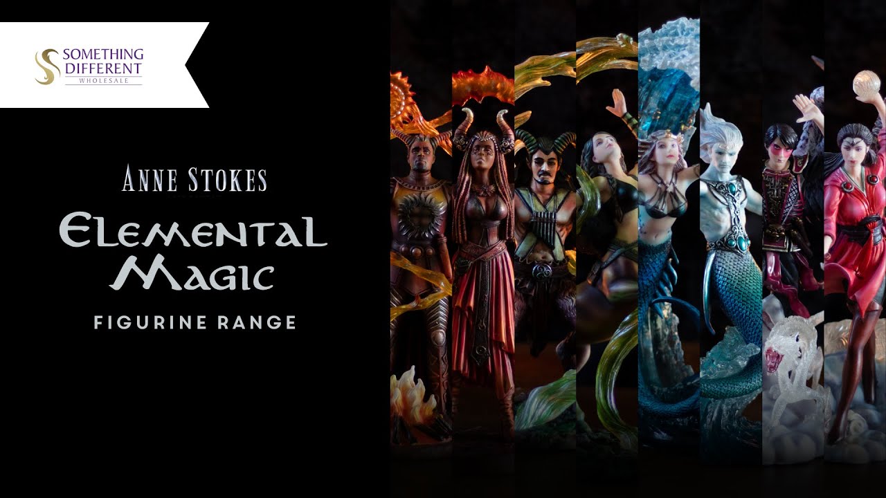 Anne Stokes Elemental Magic Figurine Range | Something Different ...
