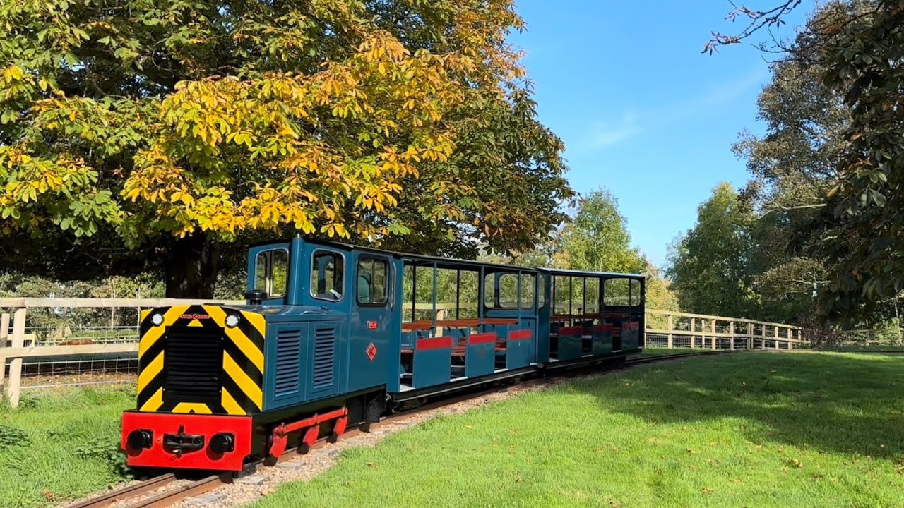 Ayton Castle Railway - YouTube