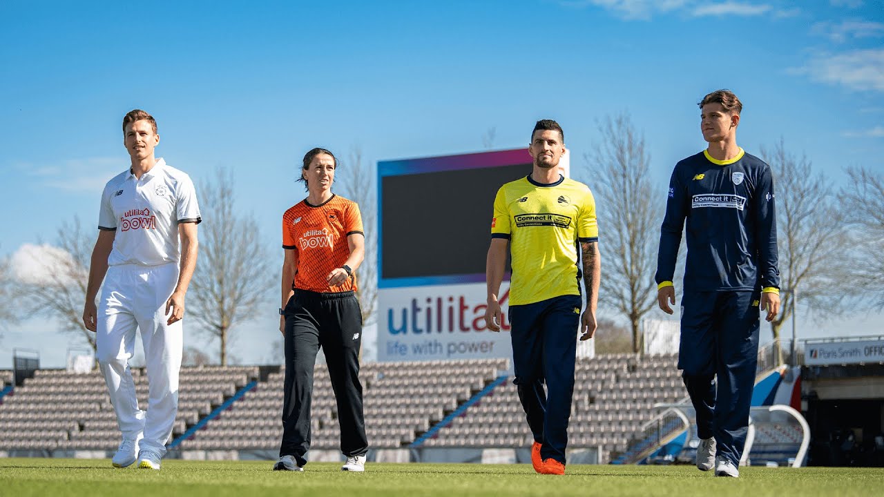 Southern Vipers & Hampshire Cricket Kit Launch 2024 - YouTube