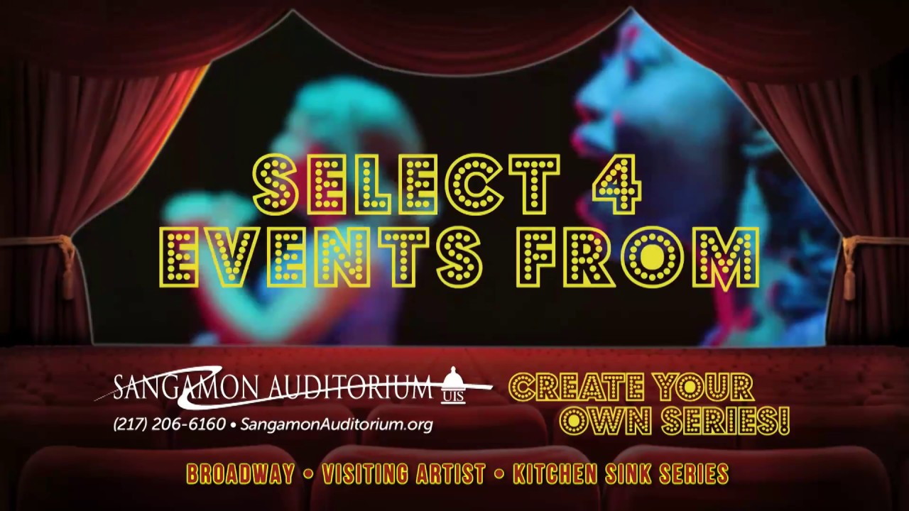 Create Your Own Series - Sangamon Auditorium - On Sale Now - YouTube