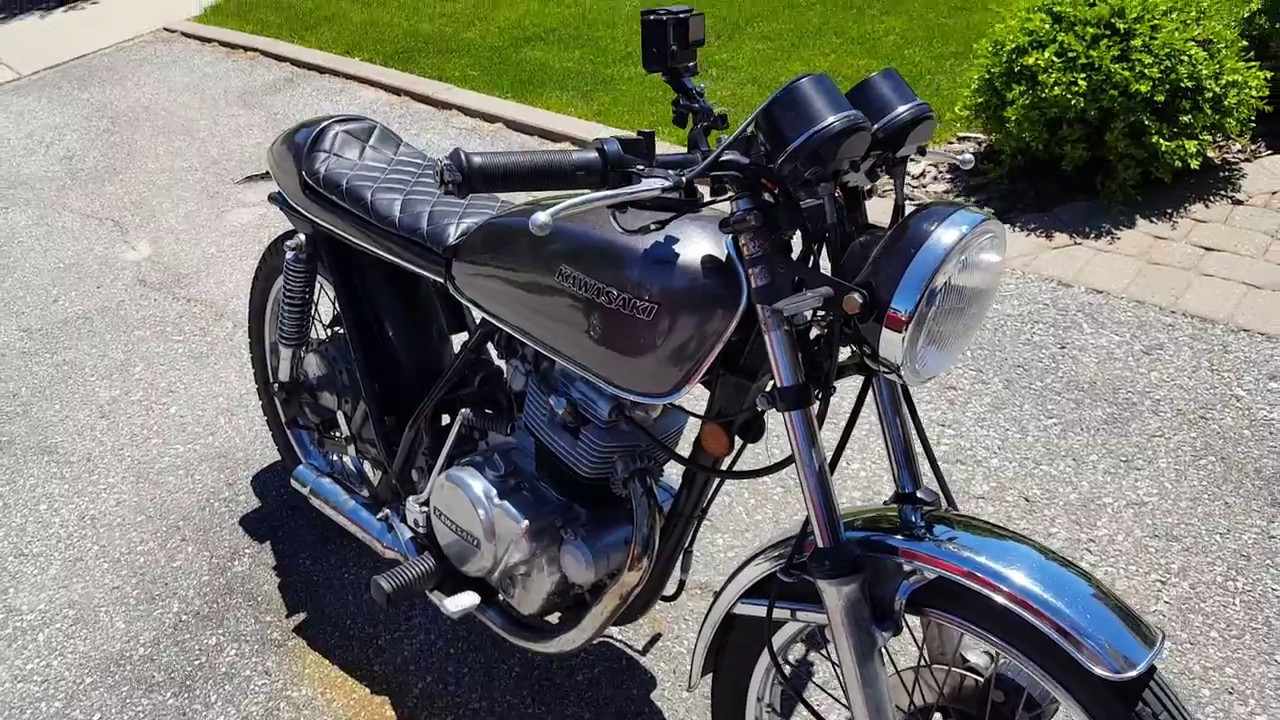1978 Kawasaki KZ-200 Walkaround / Review - YouTube