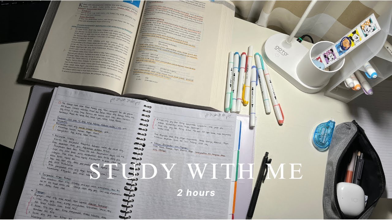 2-HOUR STUDY WITH ME 📚 [no break, forest birdsong & mountain ambience ...