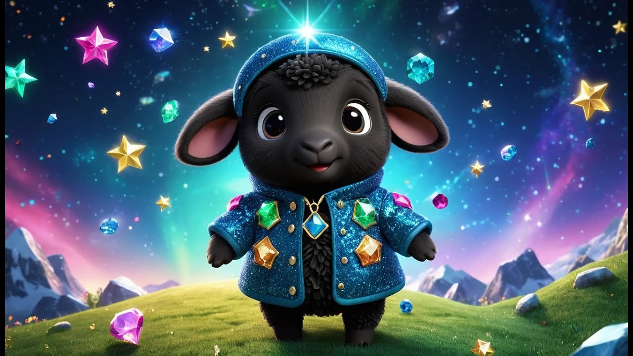 Baa Baa Black Sheep’s Cotton Cloud Ride | Fluffy Sky Rhyme for Kids ...