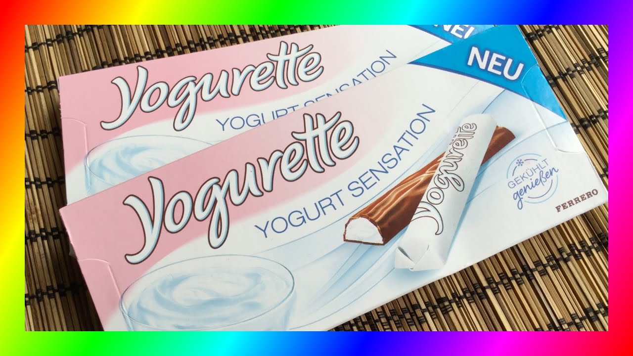 Yogurette Yogurt Sensation - PURE WHITE (LIKE JIZZ) YOGHURT - YouTube