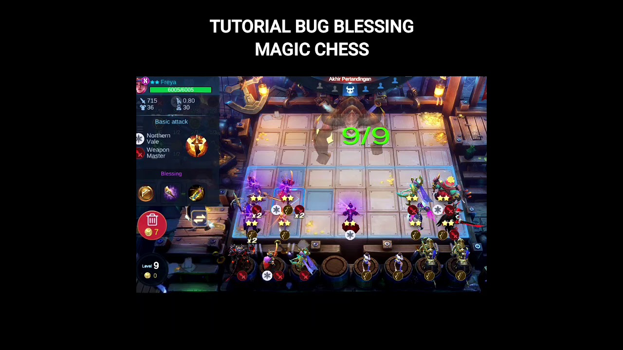 TUTORIAL BUG BLESSING MAGIC CHESS AUTO WORK - Magic Chess - YouTube