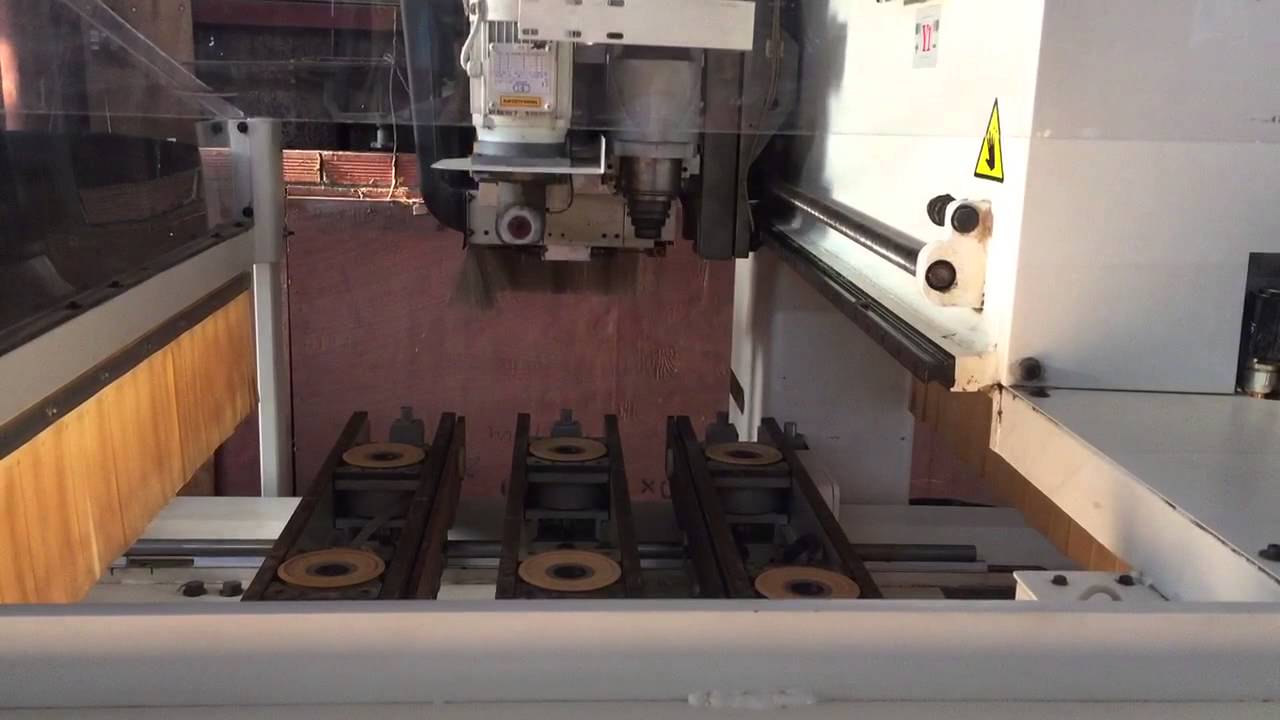 Máy cnc point to point SCM TECH 80 b - YouTube