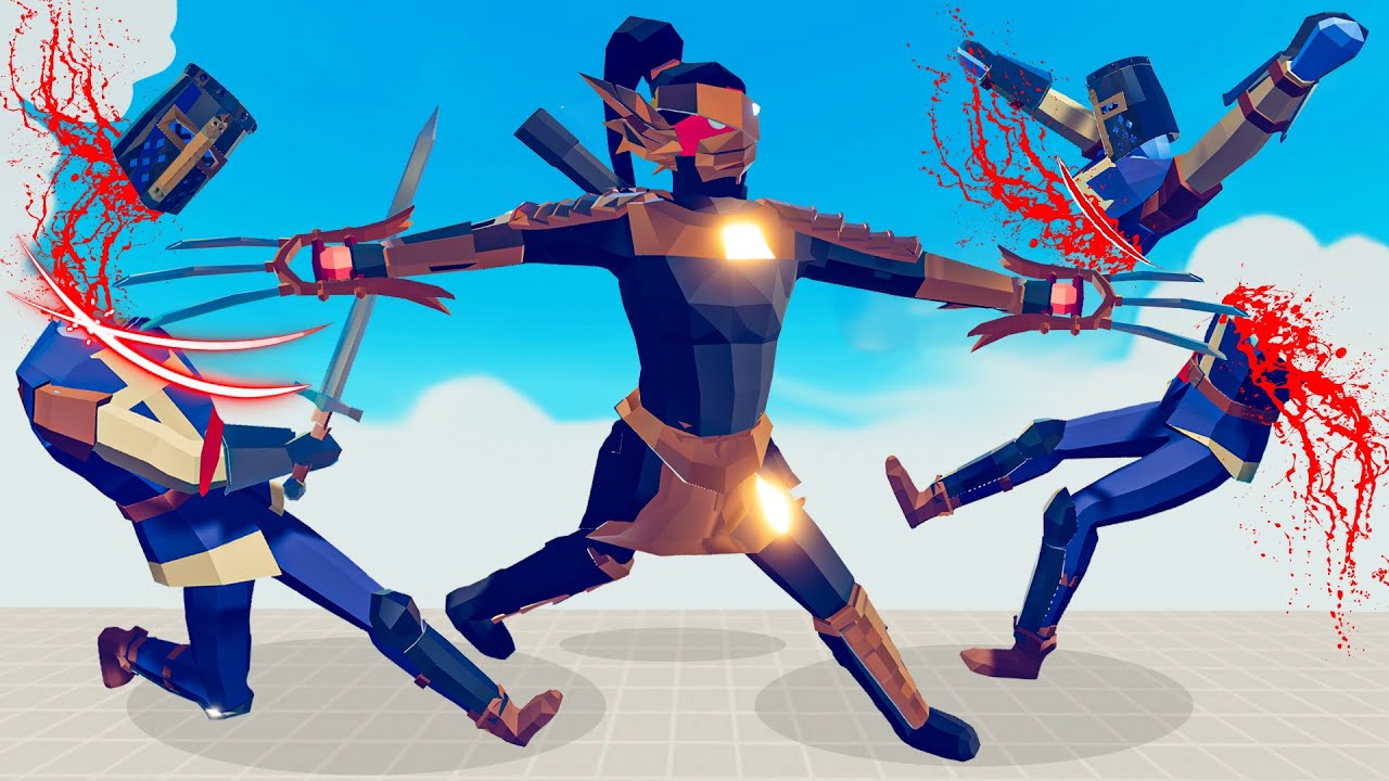 NINJA MASTER vs EVERY UNIT | Totally Accurate Battle Simulator-TABS ...