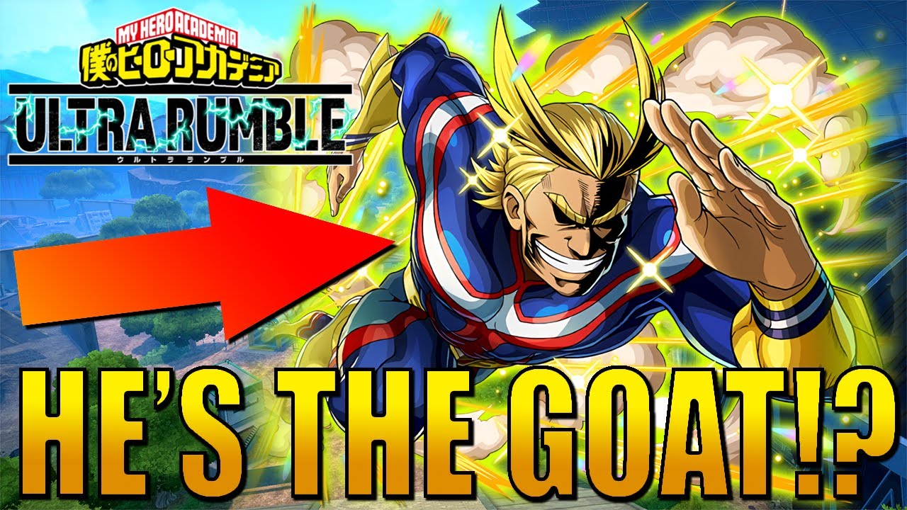 ALL MIGHT, the movement KING (MH:Ultra Rumble Gameplay) - YouTube