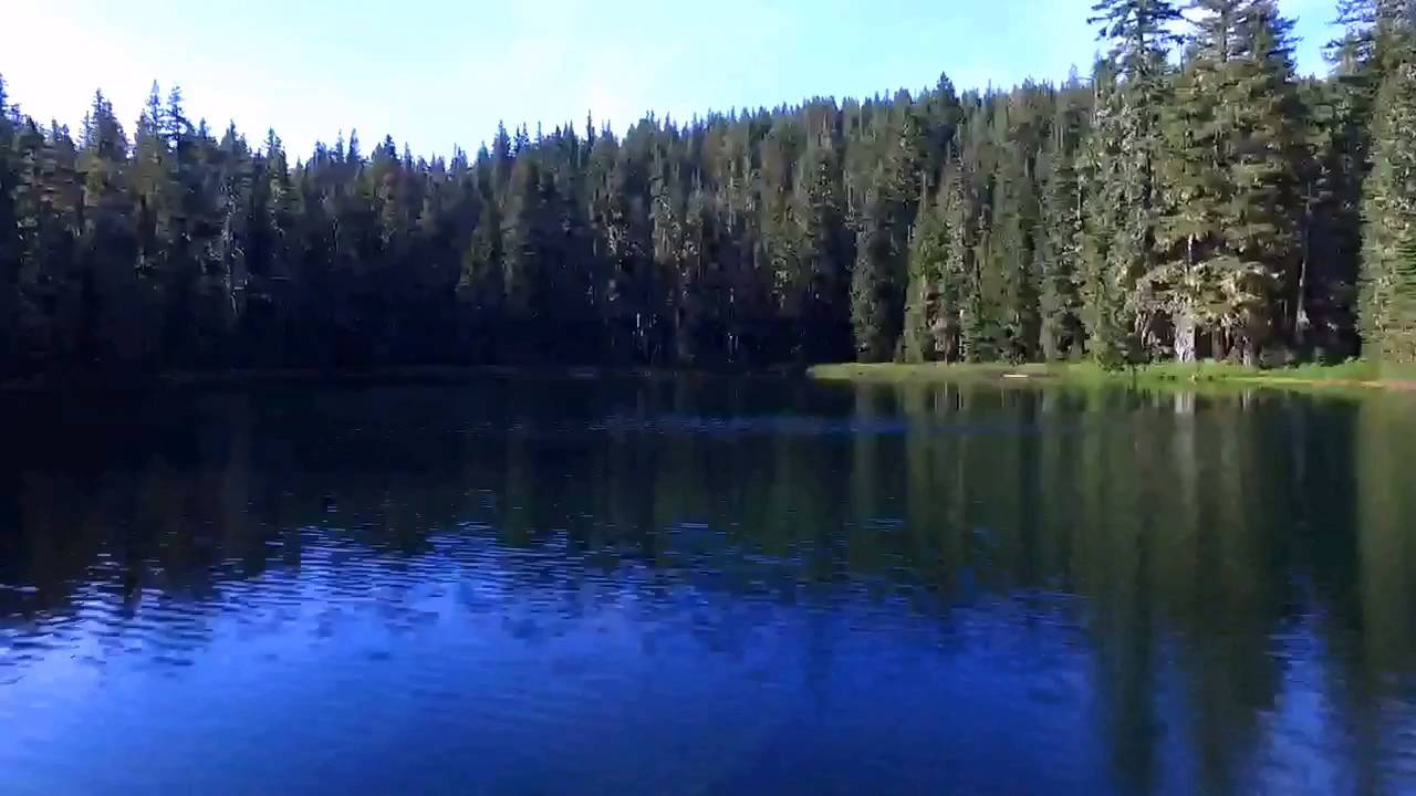 Irish Camp Lake, Willamette National Forest, Oregon. Phantom 3 advanced ...