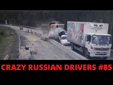 RUSSIAN DASHCAM- Crazy Drivers Car Crash Compilation #85