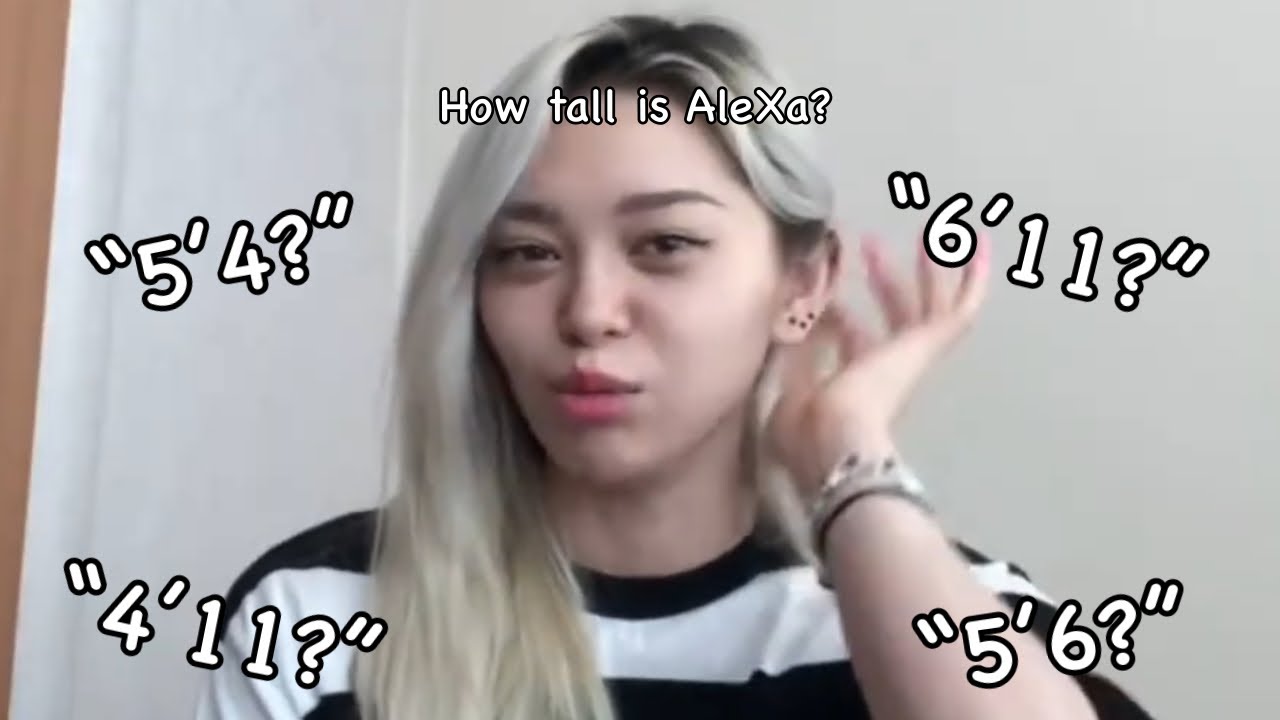 A.I TROOPERS try & guess AleXa’s height - YouTube