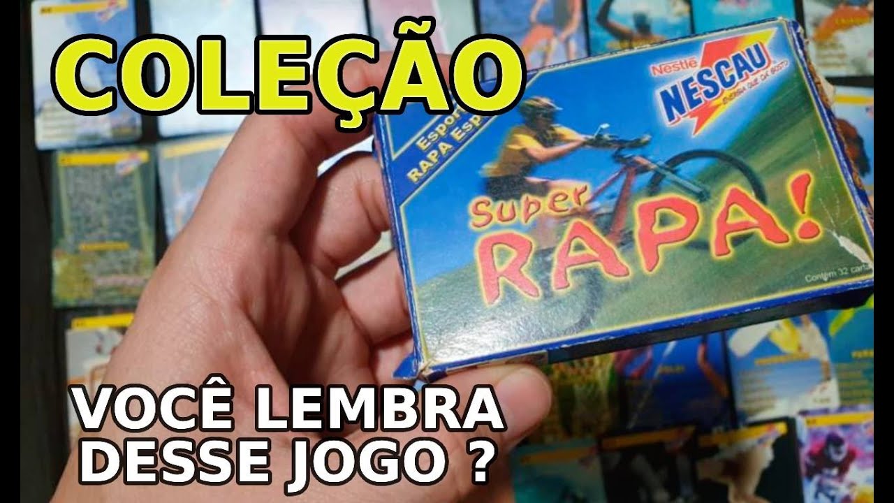 COLEÇÃO SUPER RAPA NESCAU - ANOS 2000 - PROMOÇÕES DA NESCAU - JOGO ...