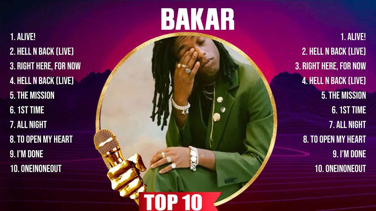 Bakar Greatest Hits Full Album ️ Full Album ️ Top 10 Hits of All Time ...