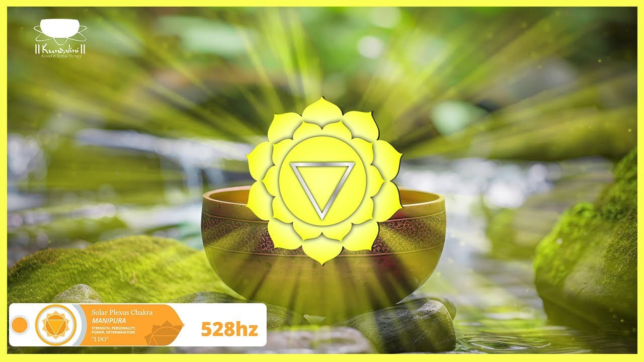 Solar Plexus Chakra Healing and Rebalancing (528Hz) Tibetan Singing ...