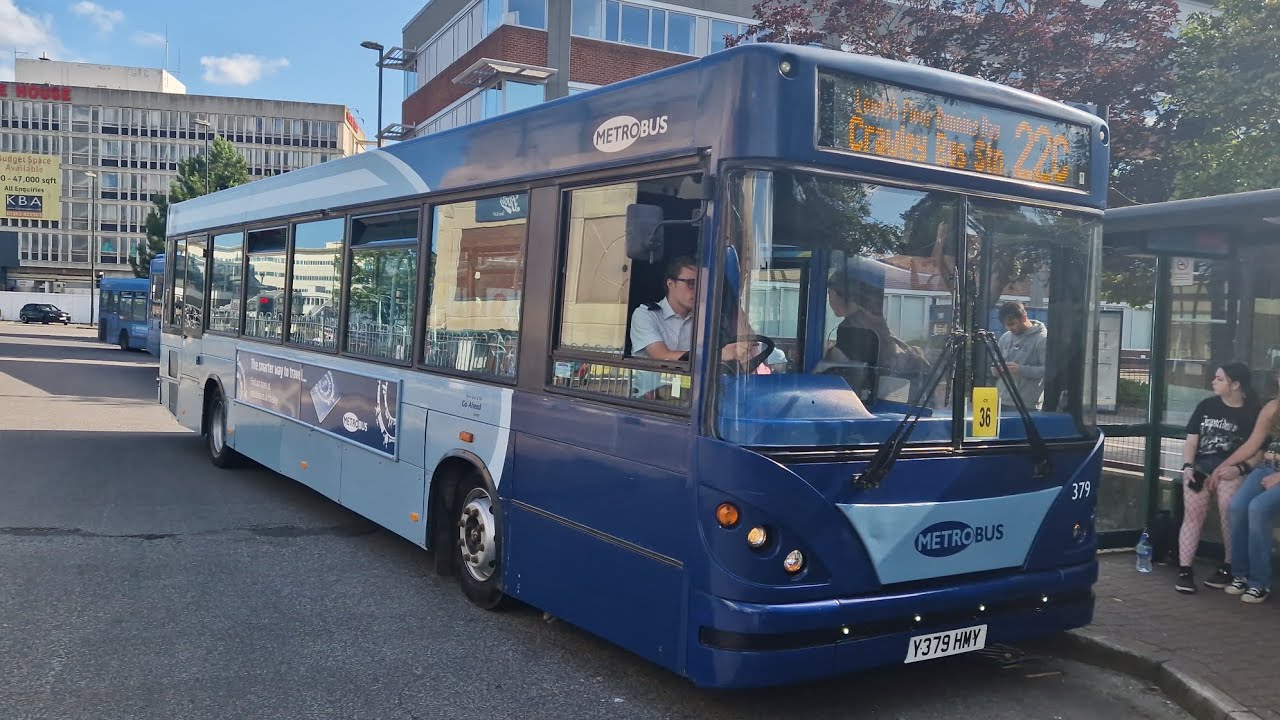 Go-Ahead Metrobus 379 Y379HMY Bus Route 22c | Caetano Nimbus Dennis ...