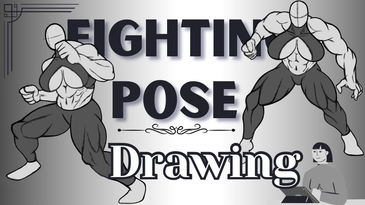 🏻 🏻 Draw dynamic fighting gesture from scratch with easy technique ...