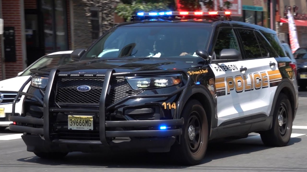 Paterson Police Department Car 114 Responding 8/20/23 - YouTube