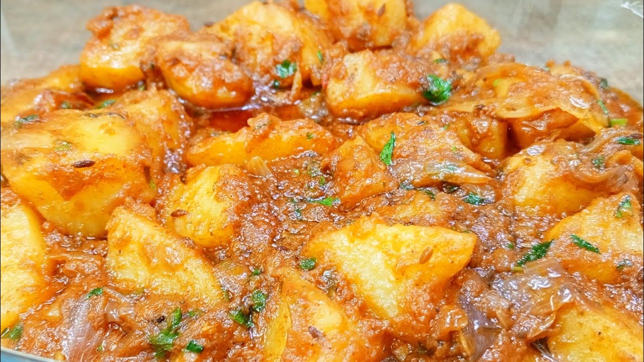 Bhune aloo ki recipe|how to make bhuna aloo at home|bhune aloo ki sabji ...