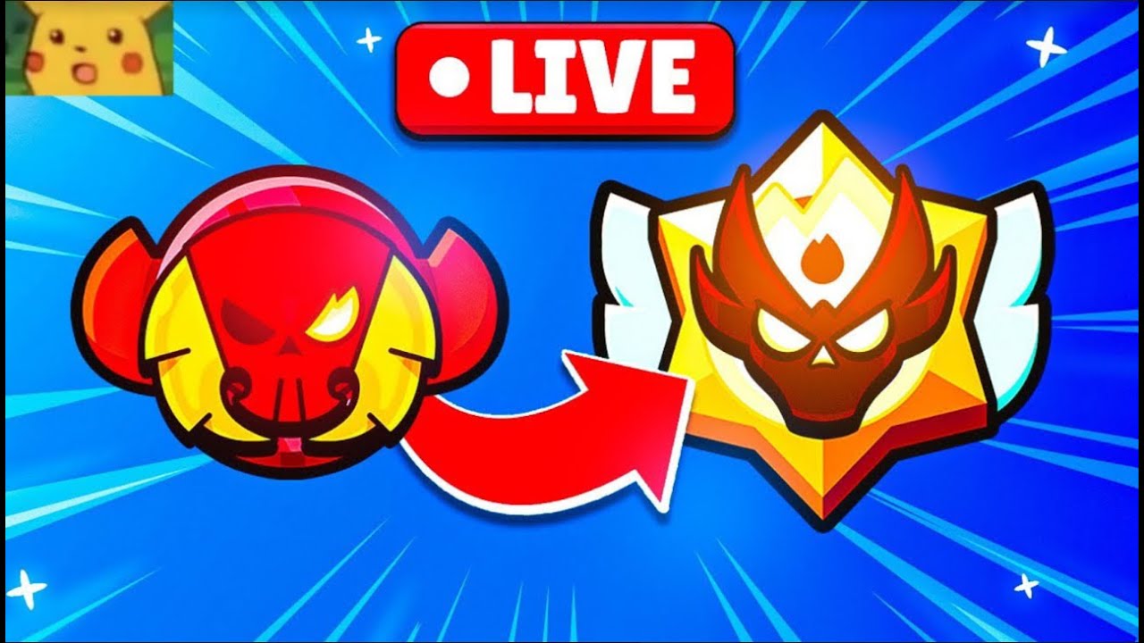 🔴Live-Brawl Stars Ranked Push - YouTube