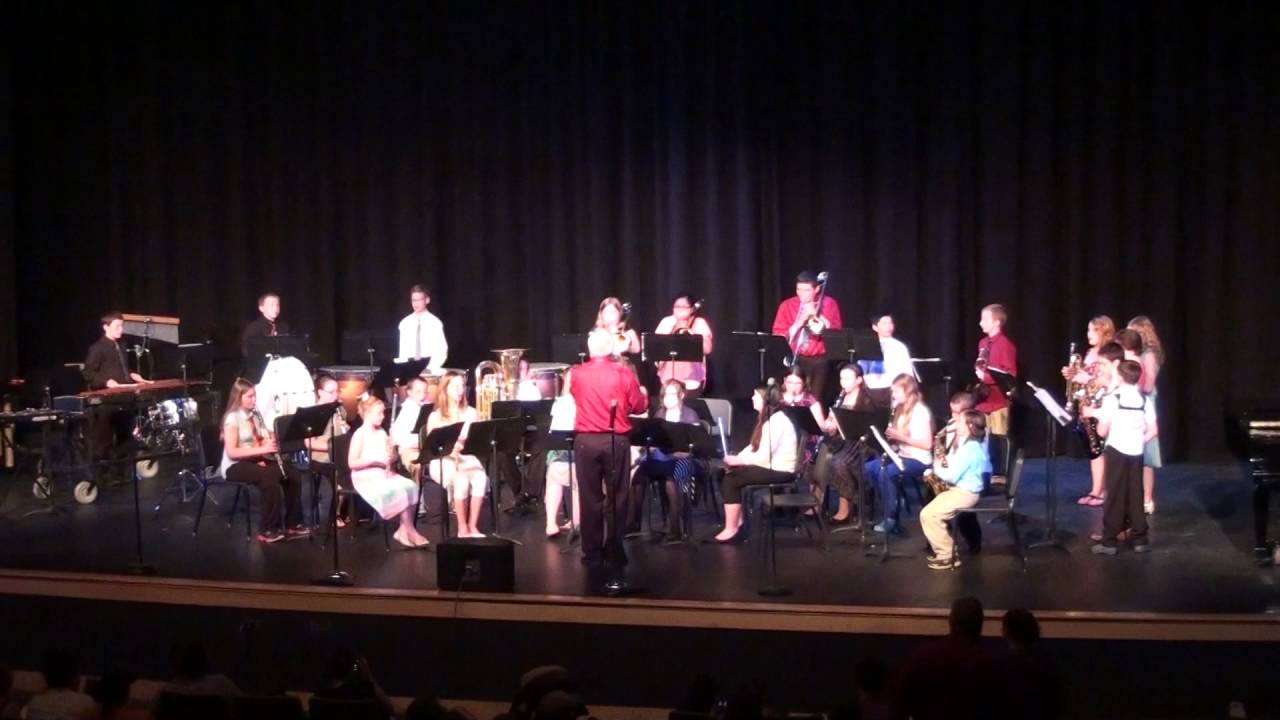 Albion/Clinton Spring Concert 2016 Advanced Band Be Still My Soul - YouTube