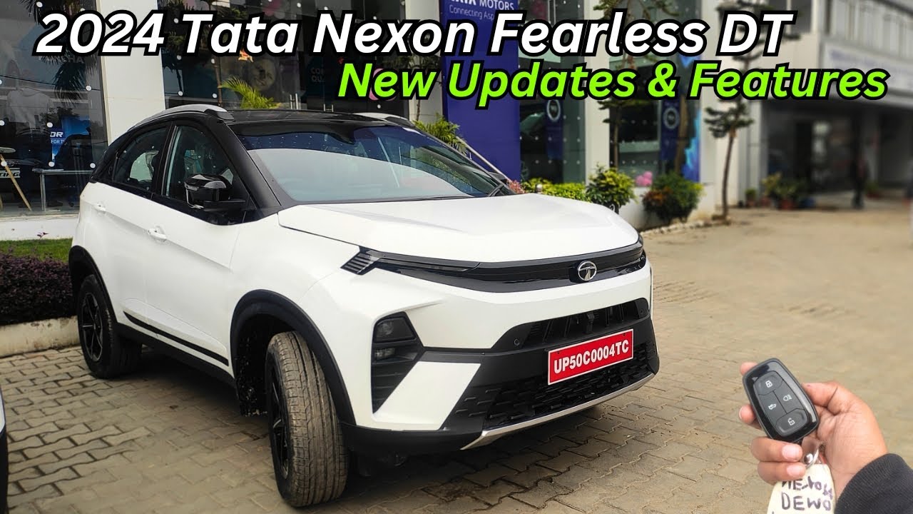 2024 Tata Nexon Fearless Dual Tone Full Detailed Review ♥️ Top Selling ...