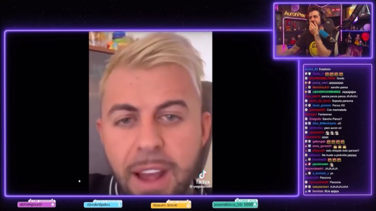 AURONPLAY REACCIONA AL MEME DE LLADOS - TwiitchClipss - YouTube