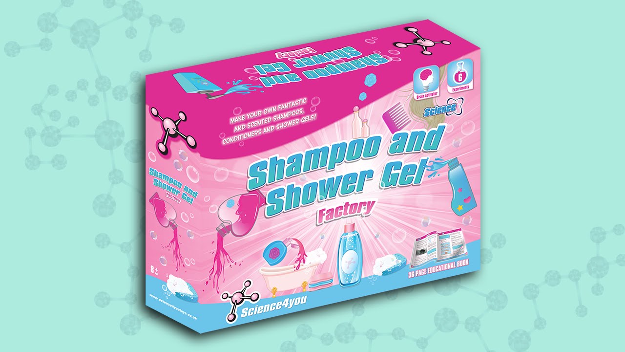 Science4you UK - Shampoo and Shower Gel Factory - YouTube