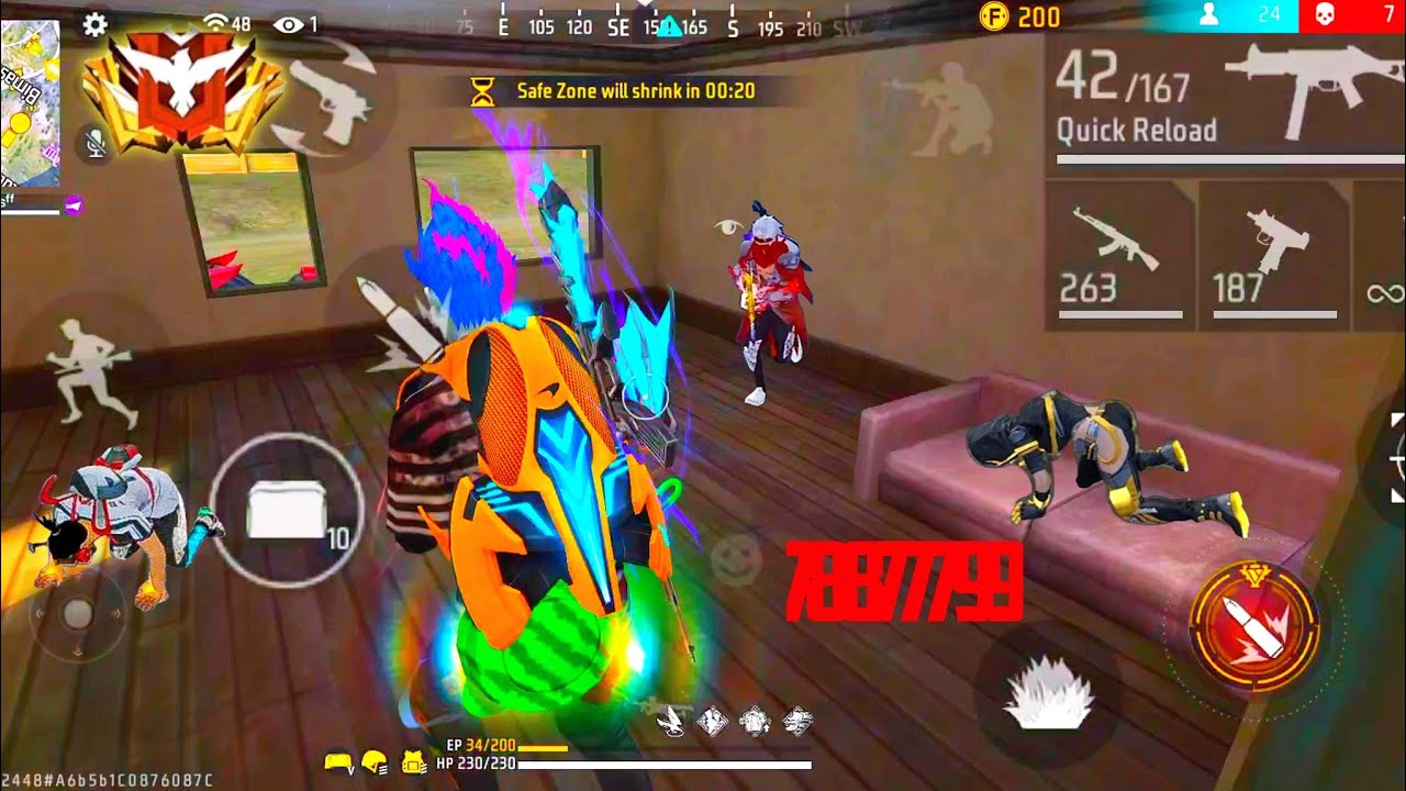 Ump Insane 90% Headshot Rate ⚡️ Solo VS Squad Full Gameplay | Poco x3 ...