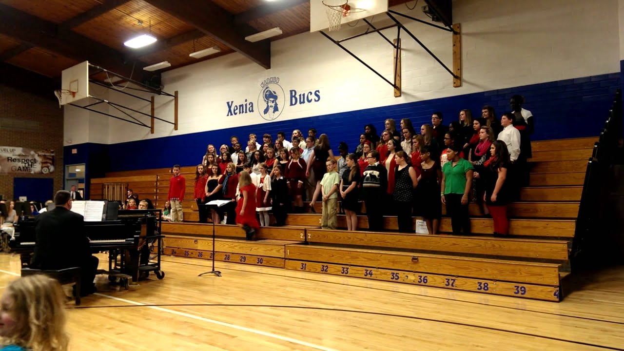 Warner Middle School Xenia, Ohio Winter Concert Dec. 11, 2014 - YouTube