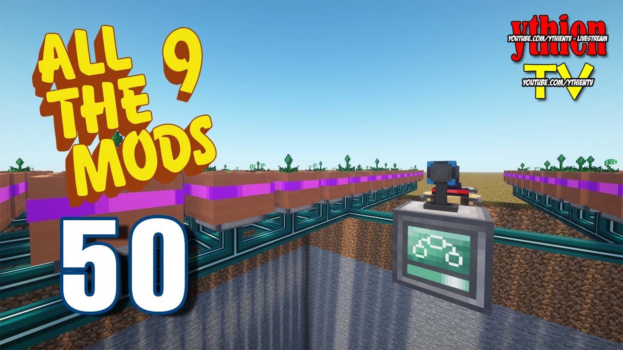 All The Mods 9 Minecraft E50 - ESSENCE FARMING SYSTEM | ATM9 - YouTube