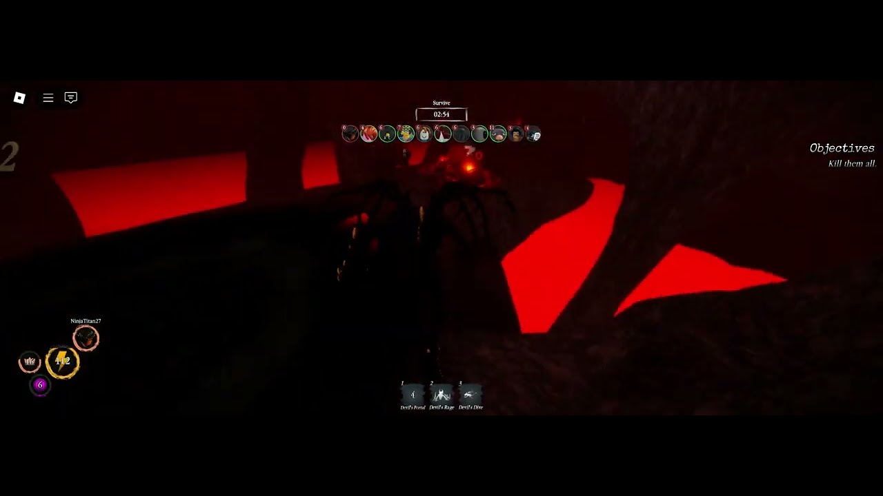 Inkfell makes people fall with ink (Pillar chase 2 raw Inkfell server ...