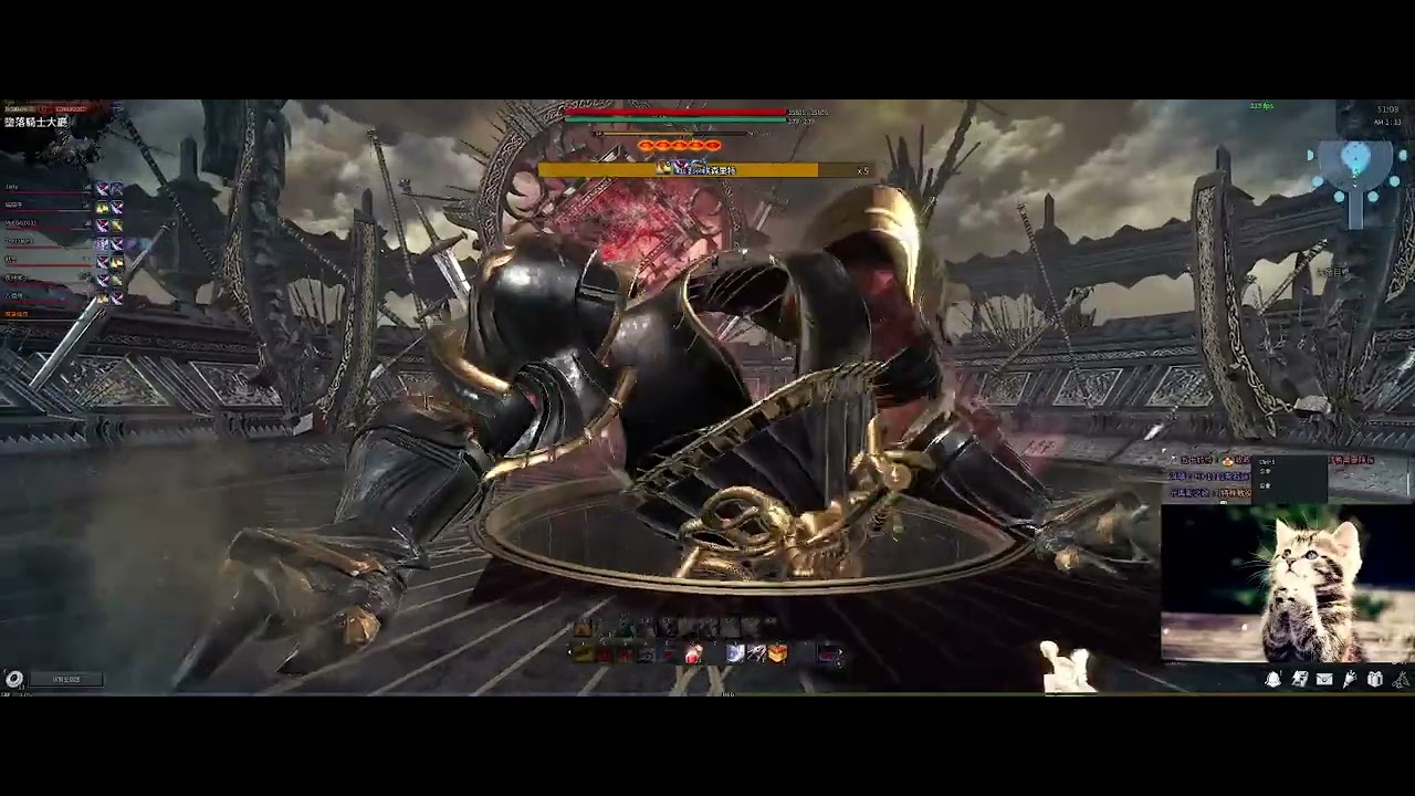 TW vindictus letty eisen ritter party / 新瑪奇英雄傳 蕾提 墮落騎士大廳 - YouTube