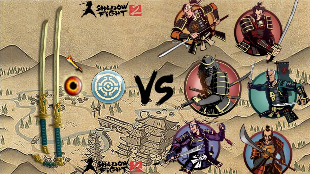 Shadow fight 2 | Hero's Will Vs Shogun And bodyguards Gameplay [iOS ...