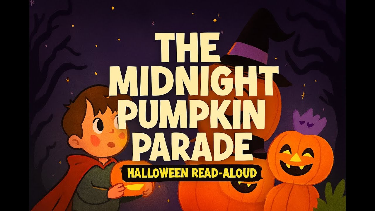 Halloween Read Aloud: The Midnight Pumpkin Parade - YouTube