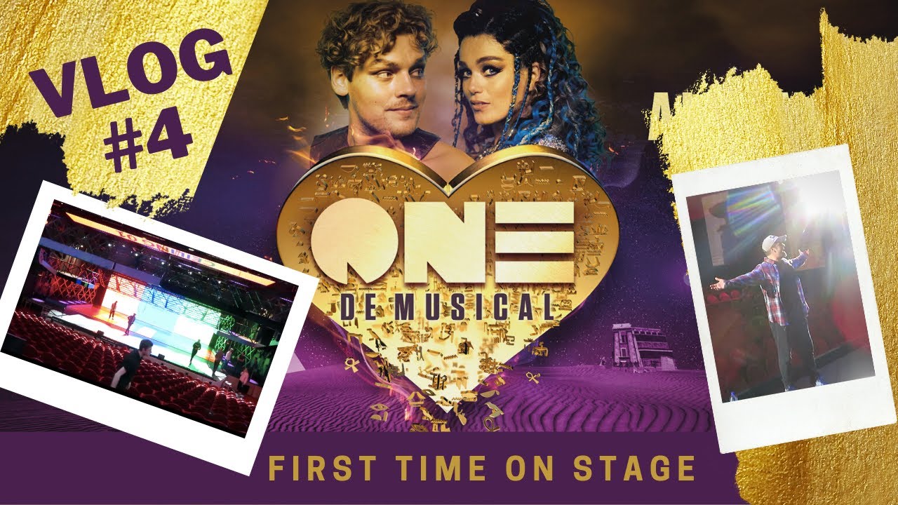 ONE de musical VLOG #4 - first day ON STAGE, Exploring the playground ...
