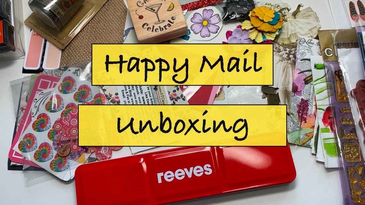 Happy Mail Unboxing - YouTube