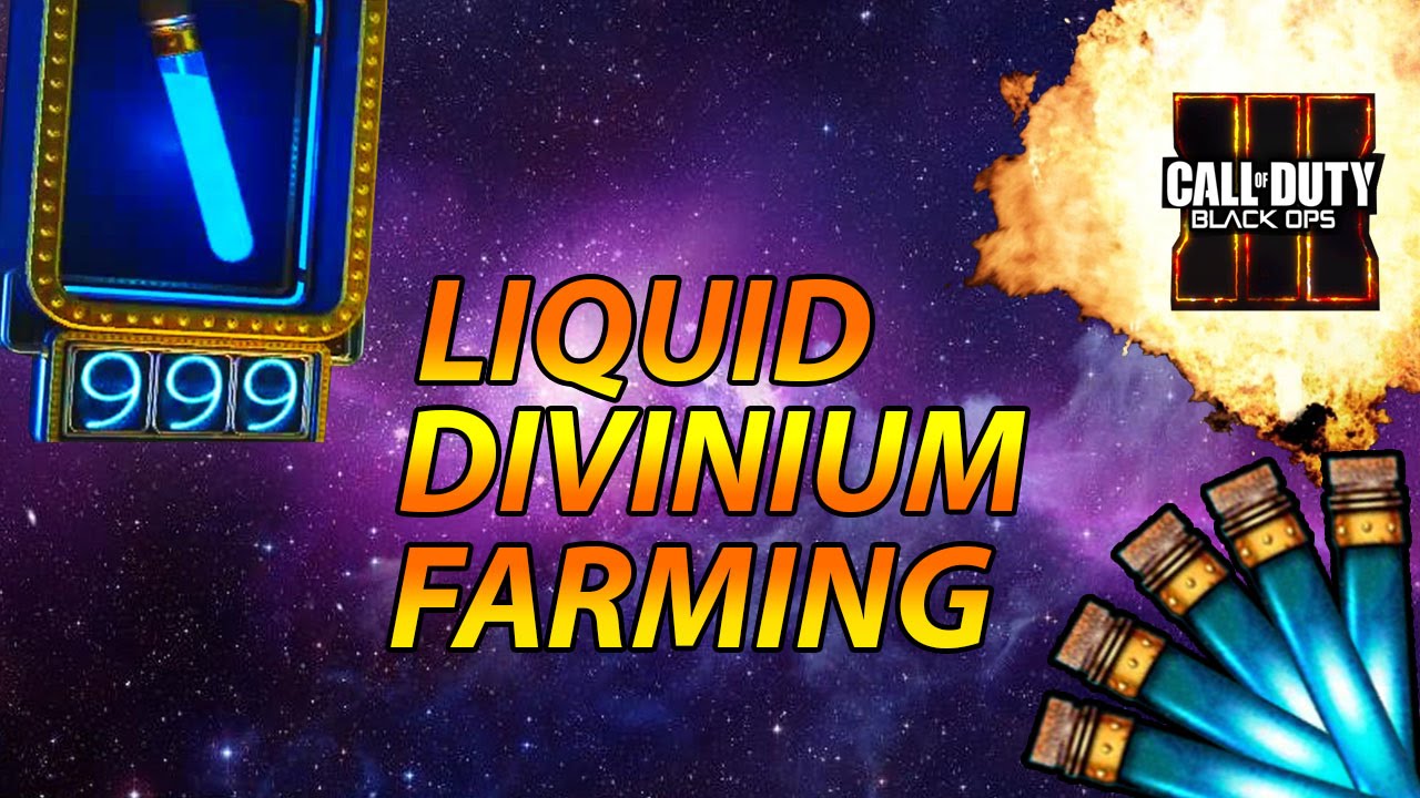 BLACK OPS 3 | LIQUID DIVINIUM FARMING | UNLIMITED LIQUID DIVINIUM - YouTube