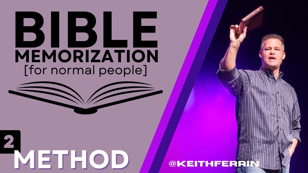 The Simplest Method for Bible Memorization - YouTube