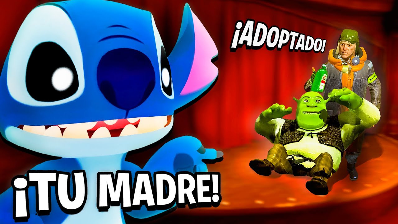 STITCH HUMILLA A TODOS con sus CHISTES | MEJORES MOMENTOS VRChat - YouTube