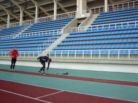 Long Jump 4 steps - YouTube