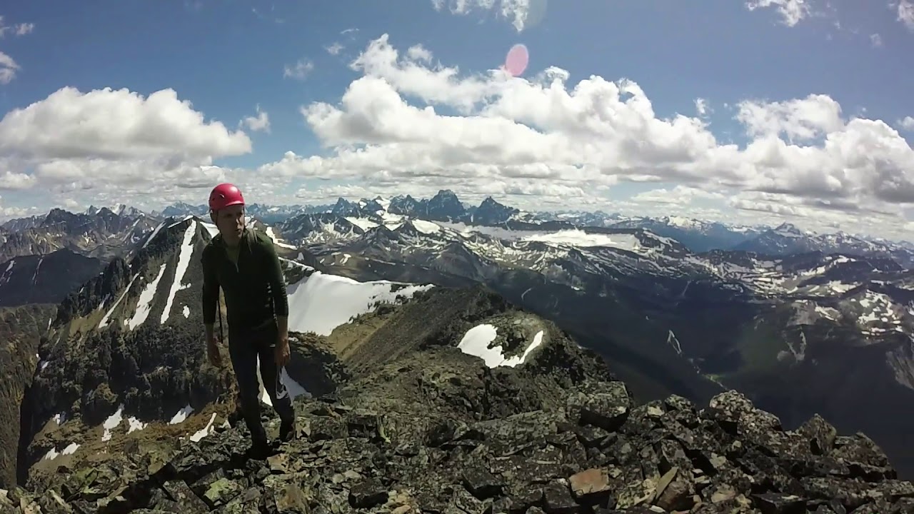 Mount Fitzwilliam near Jasper, Alberta - YouTube