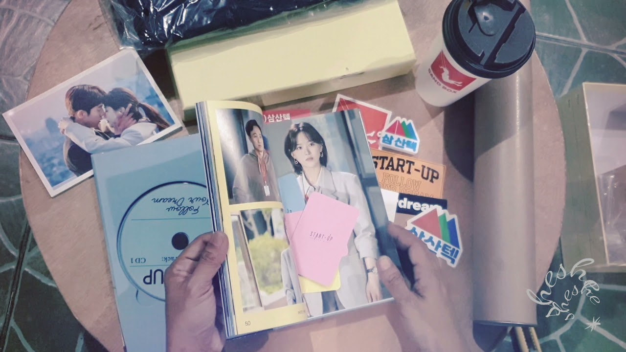 unboxing Start Up OST Special Set - YouTube