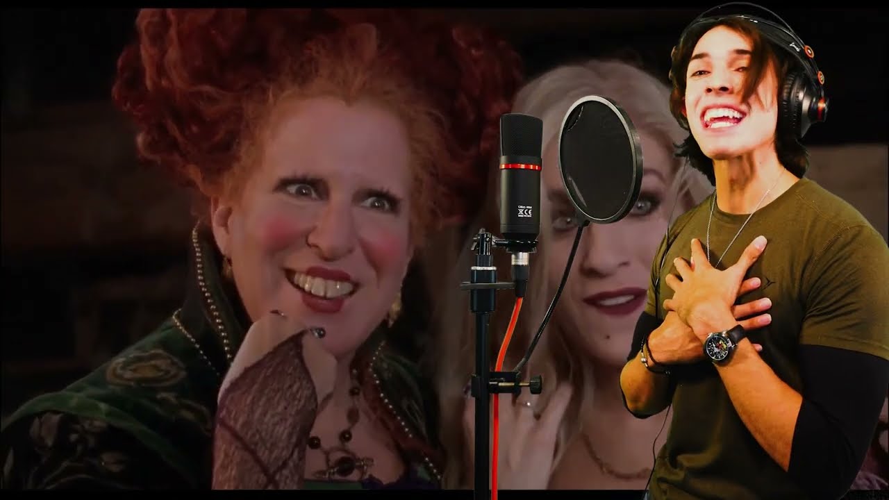 Hocus Pocus/Winifred Sanderson / Angel Vazquez Voice Over - YouTube