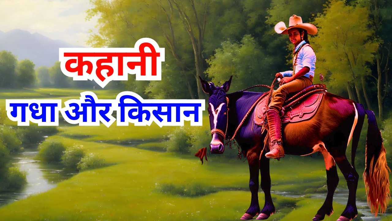 Gadha Aur Kisan Ki | Hindi Kahaniya | Suvichar | Anokhi Kahaniya ...