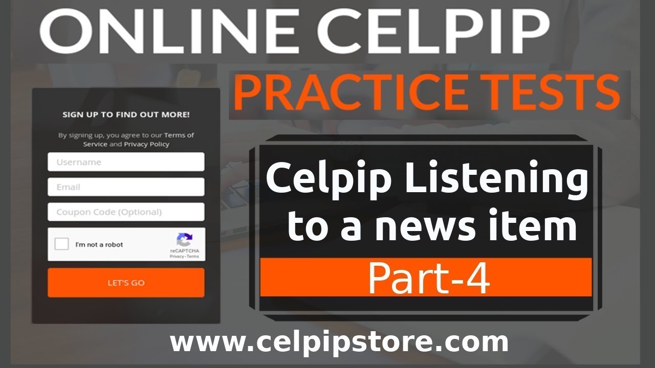 Celpip Listening Test Part 4: Listening to a news item Sample 2 - YouTube