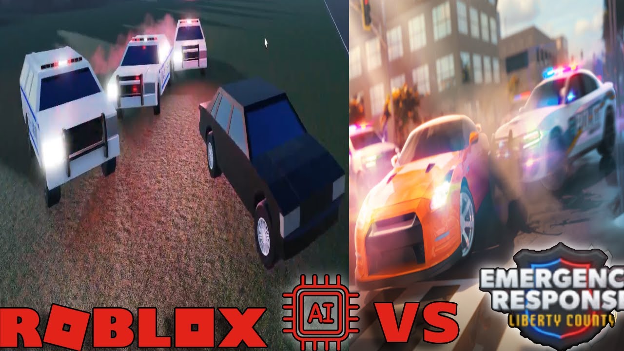 ARE ERLC POLICE BETTER AT PURSUITS THAN AI POLICE? - YouTube