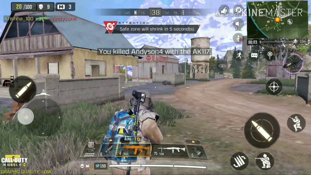 Call of Duty mobile, Battle Royale gameplay with 12 kills - YouTube