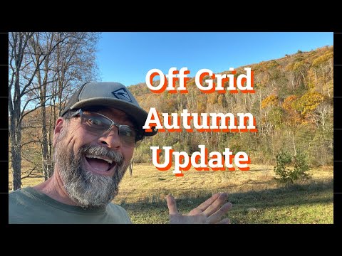 Off Grid Homestead Autumn Walk about. - YouTube